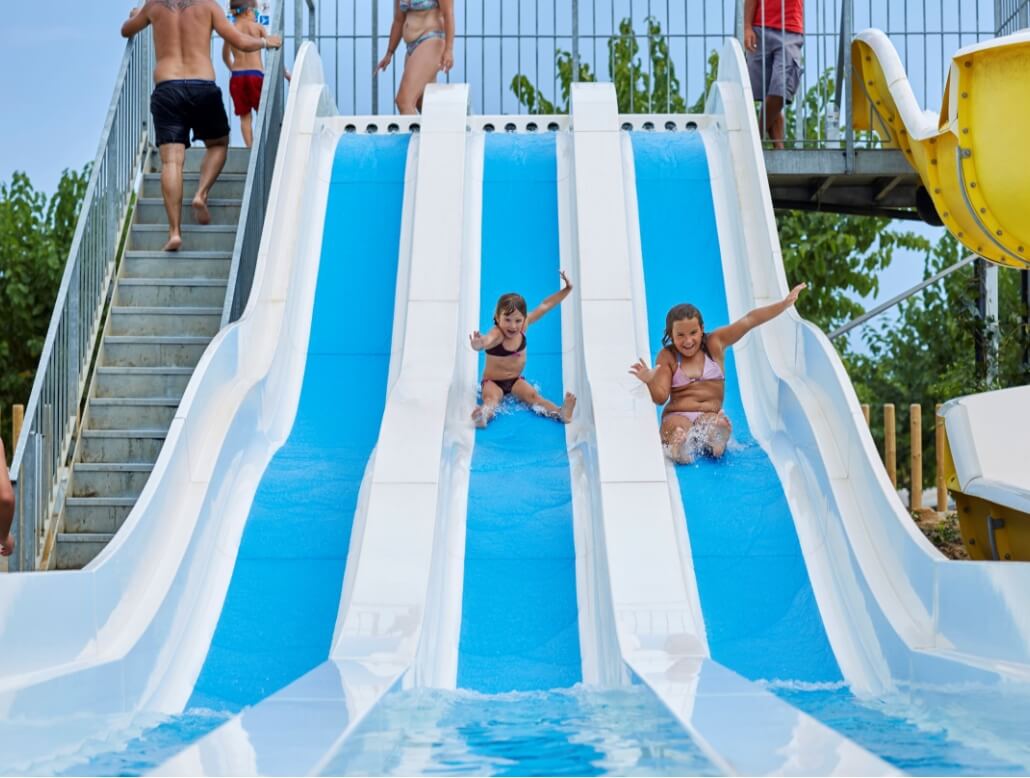 Fournisseur de toboggans aquatiques, campings - EDSUN